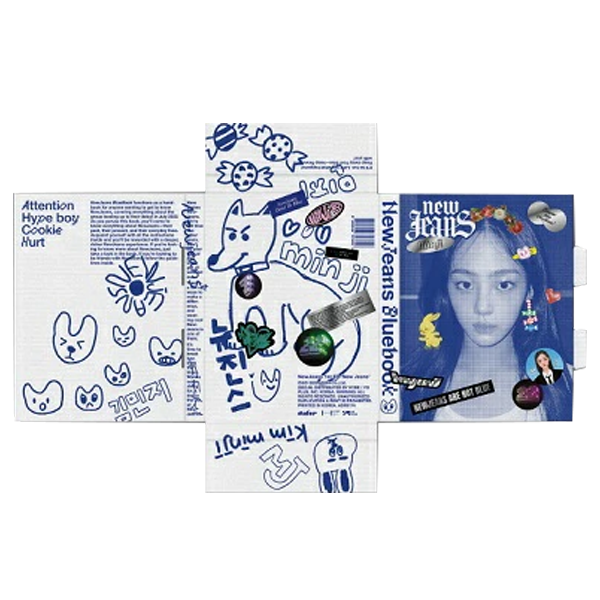 NewJeans 1st EP Album - New Jeans (Bluebook ver.) - CD – Kpop.ae
